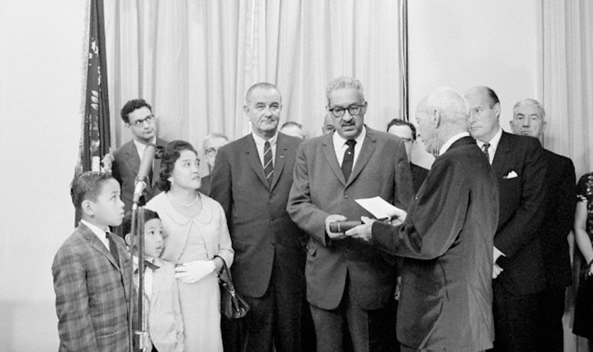Today in History: Thurgood Marshall Becomes the First Black Supreme ...