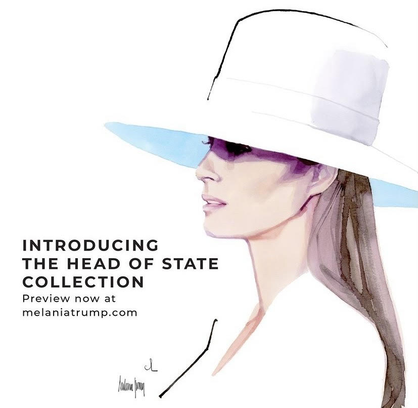 Melania Trump to auction iconic white brimmed hat with autograph