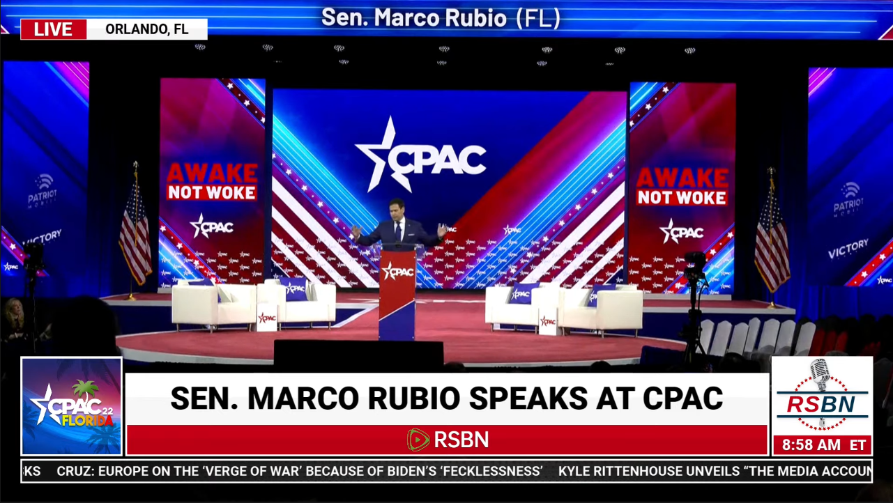 Sen. Marco Rubio Full Speech at CPAC 2022 in Orlando