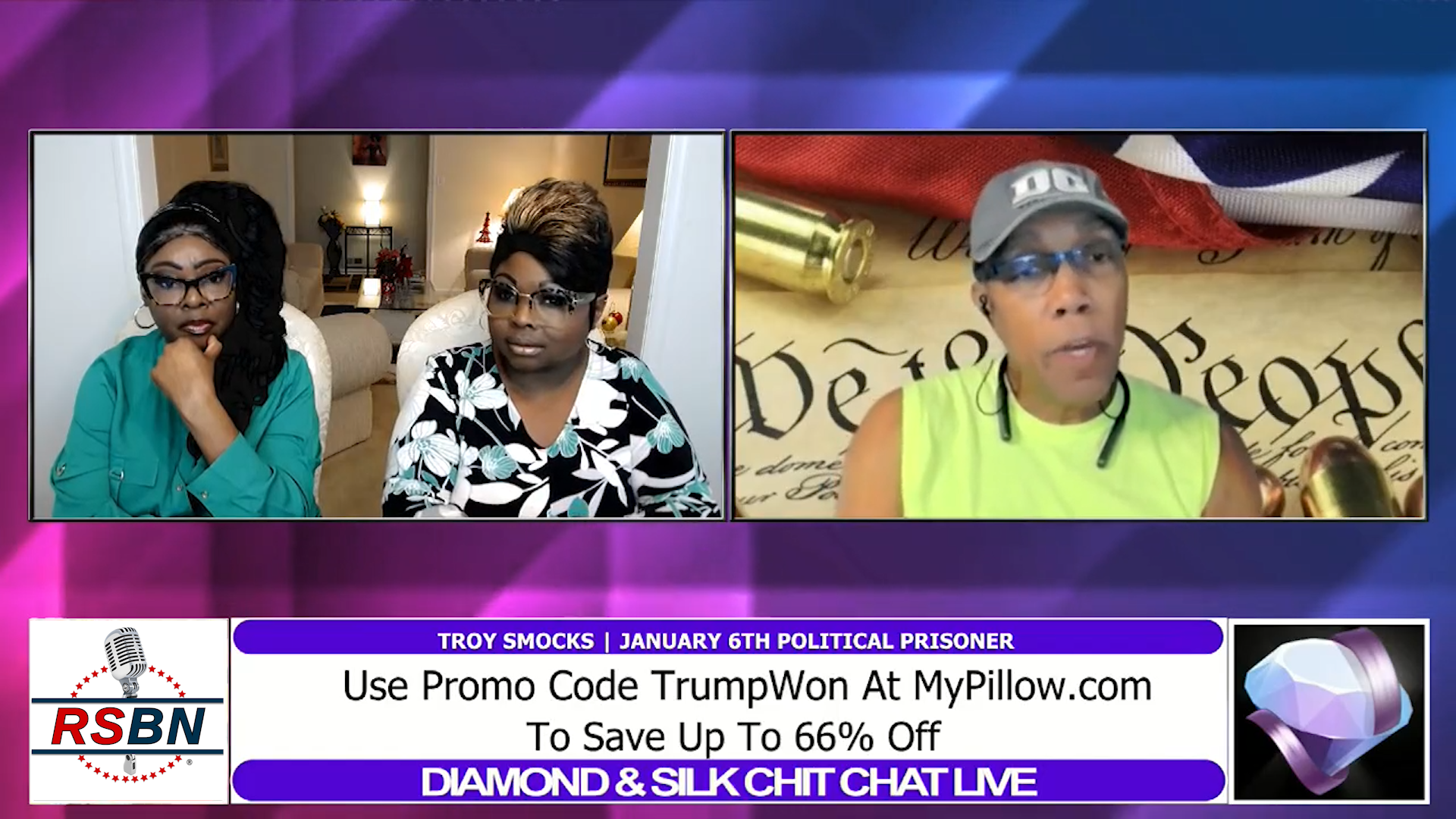 Watch: Diamond & Silk Chit Chat Live Joined By Troy Smocks 8/29/22