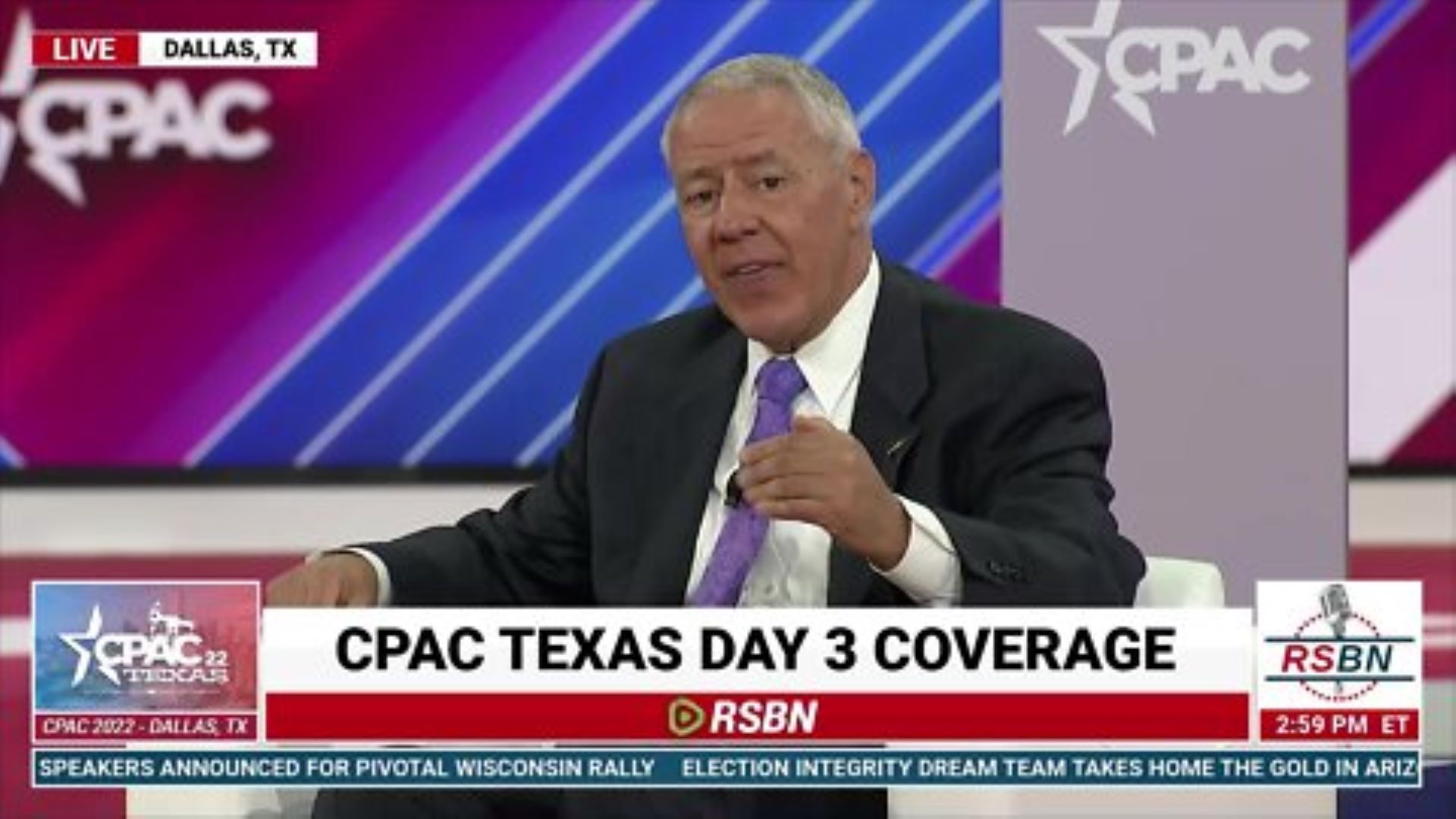 CPAC 2022 in Dallas, Tx | Interview With Ken Buck | 98% Conservative ...