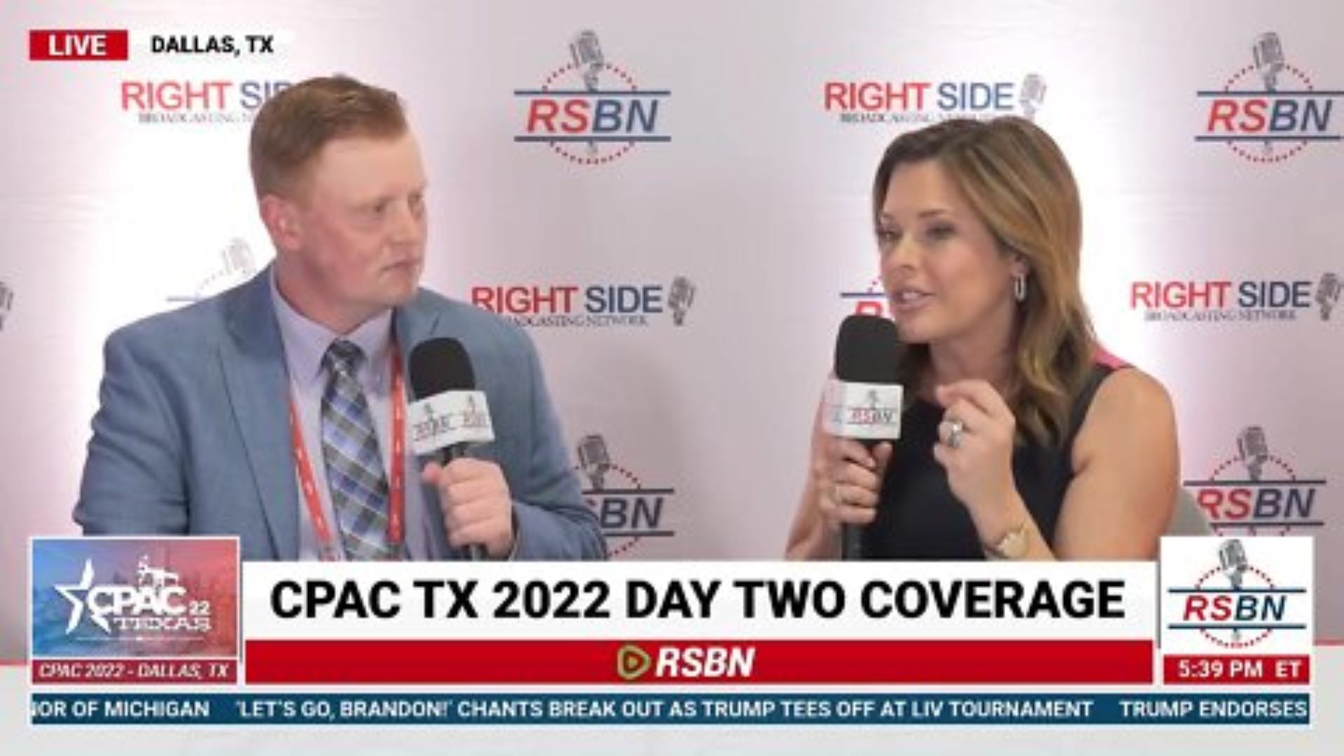 CPAC 2022 in Dallas, Tx | Interview With Mercedes Schlapp 8/5/22
