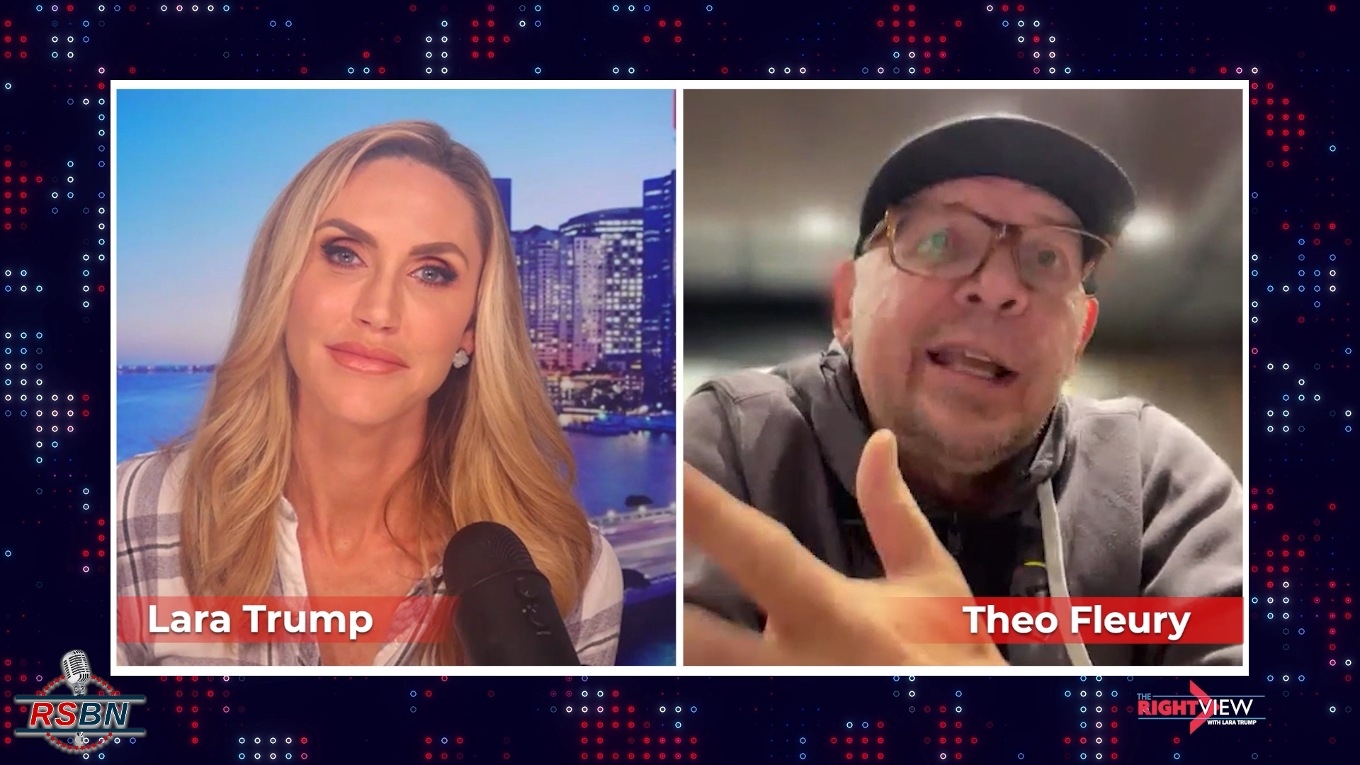 Watch: The Right View with Lara Trump & Theo Fleury 10/13/22