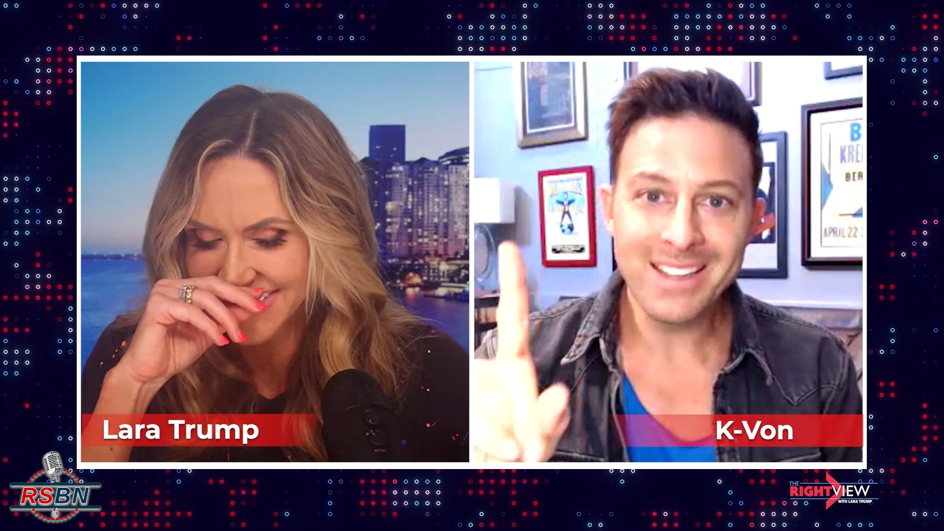 Watch: The Right View with Lara Trump & K-VON 11/3/22