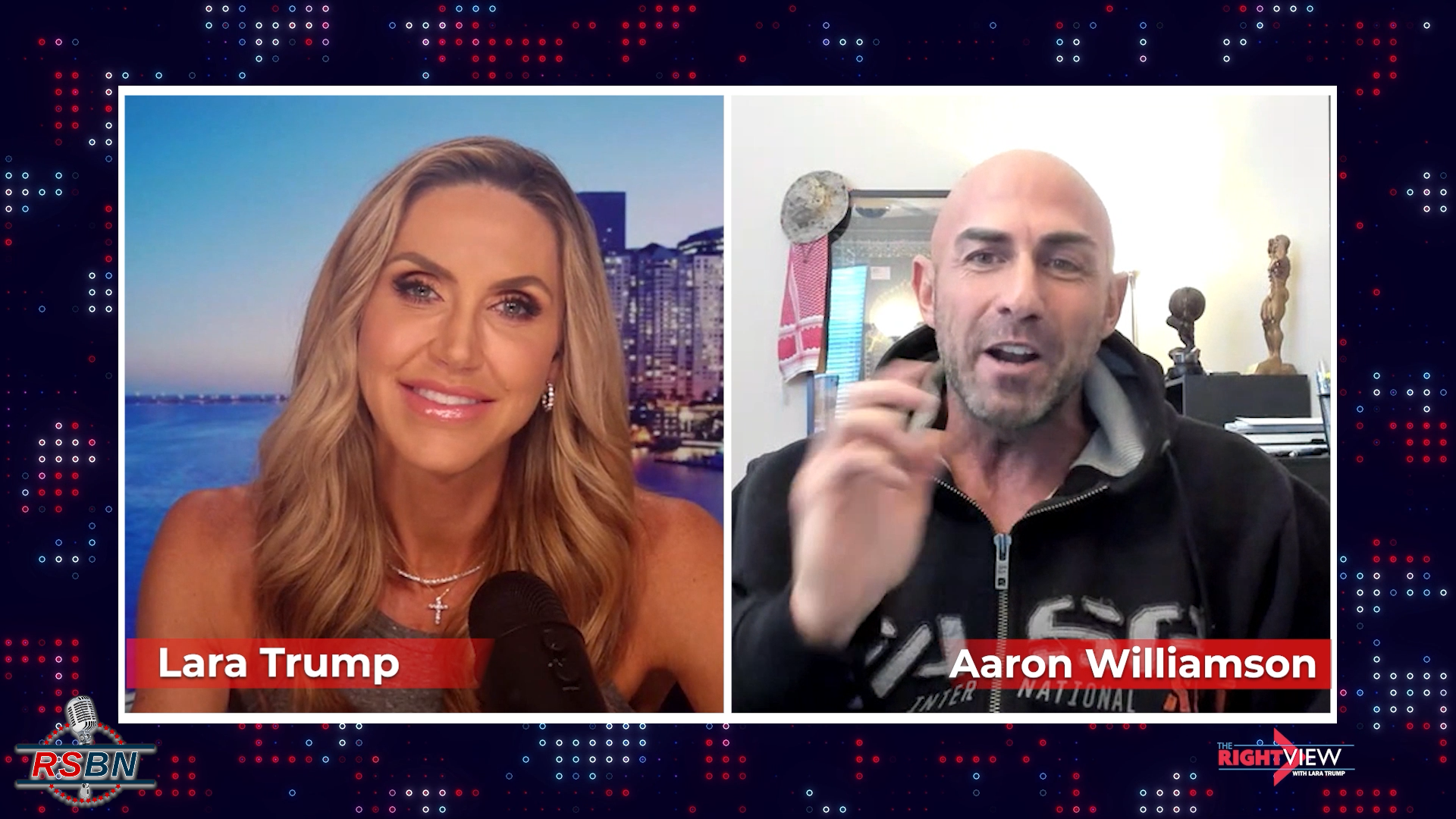 Watch: The Right View with Lara Trump & Aaron Williamson 12/8/22