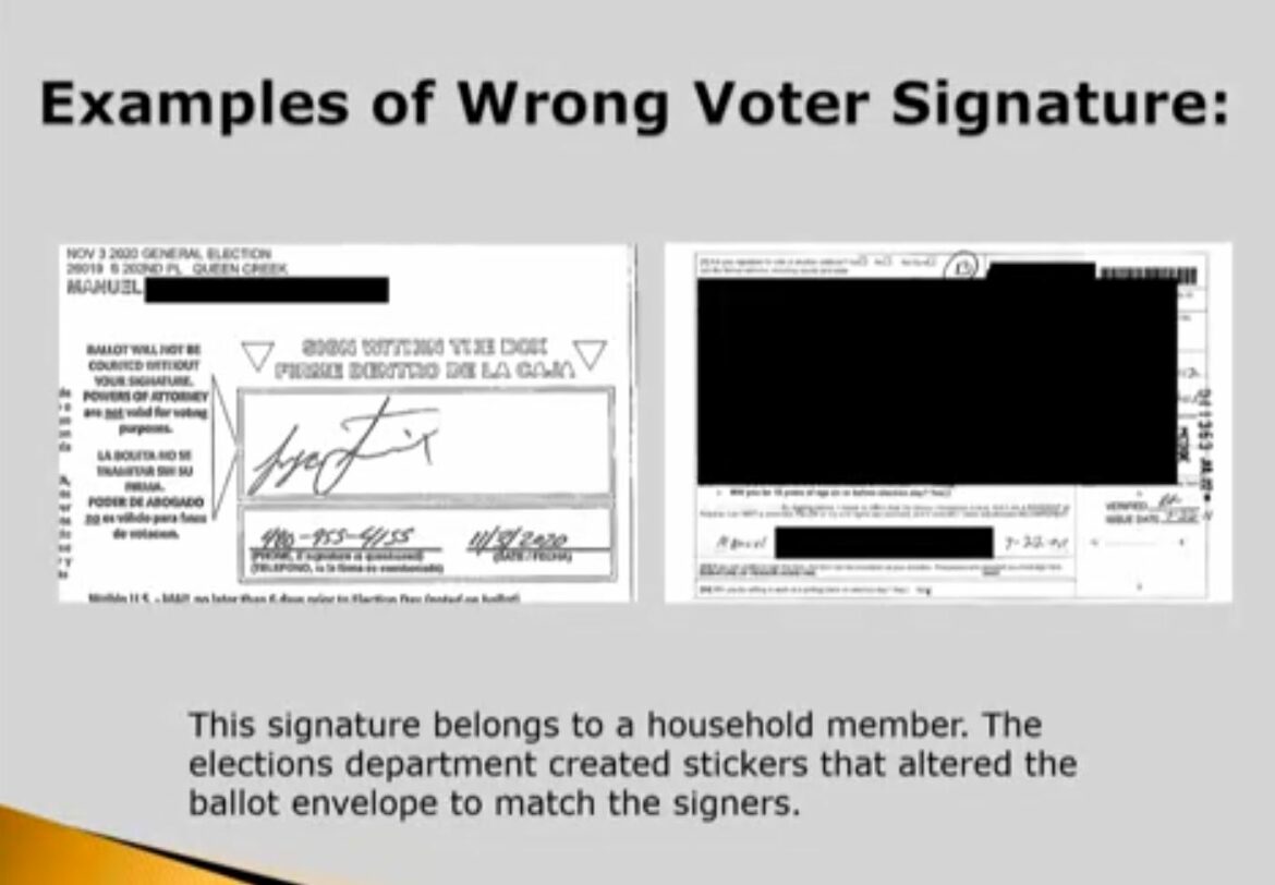 RED FLAGS: AZ Senate testimony reveals shocking problems with Maricopa ...