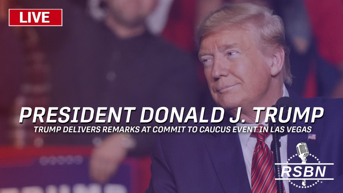 LIVE: President Trump holds Nevada Commit to Caucus Event in Las Vegas ...
