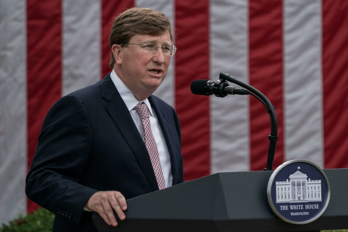 Mississippi Republican Gov. Tate Reeves triumphantly wins reelection