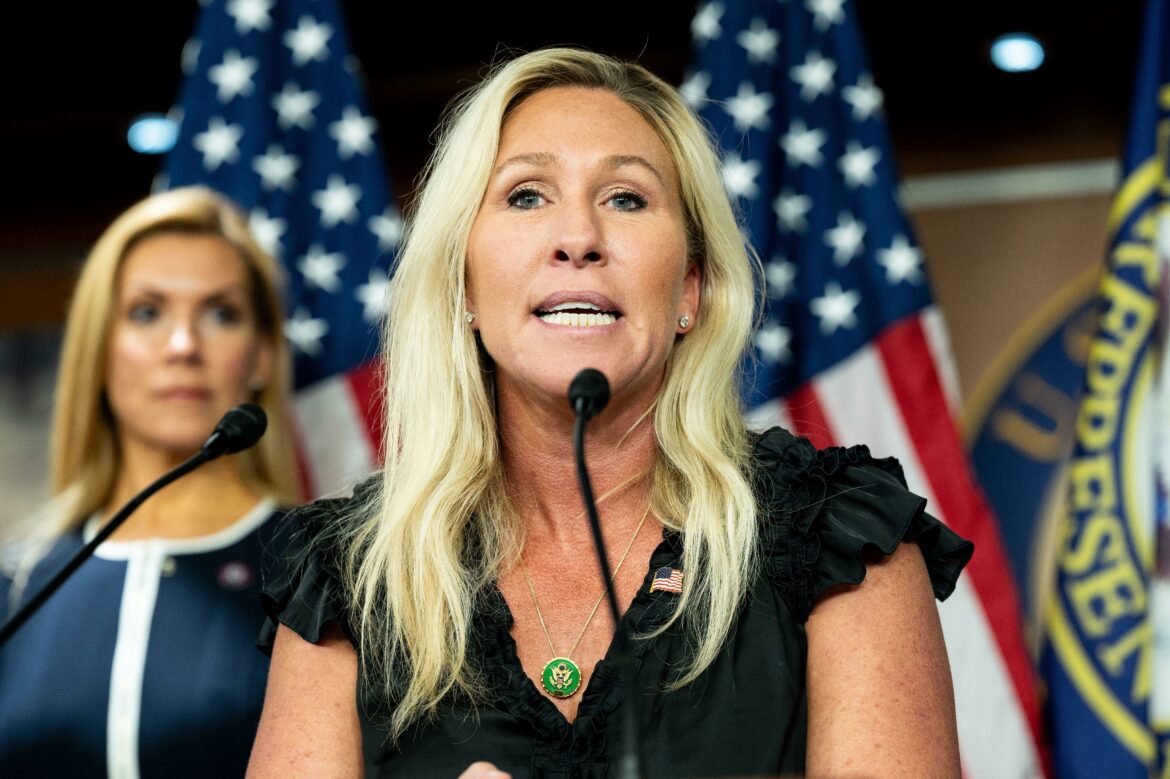 Rep. Greene urges Trump to commute George Santos’ prison sentence