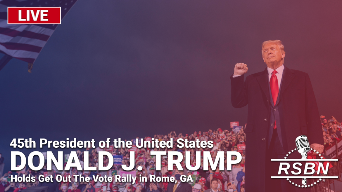 LIVE: President Trump Holds a “Get Out The Vote Rally” in Rome, GA – 3/9/24
