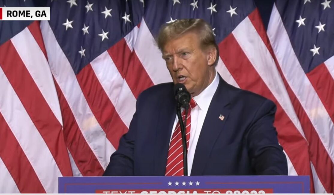 Trump foreshadows ‘EPIC LANDSLIDE’ victory in Georgia and America