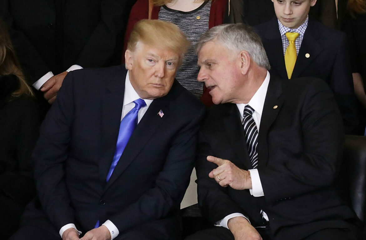 Trump has a faith-filled moment with Rev. Franklin Graham