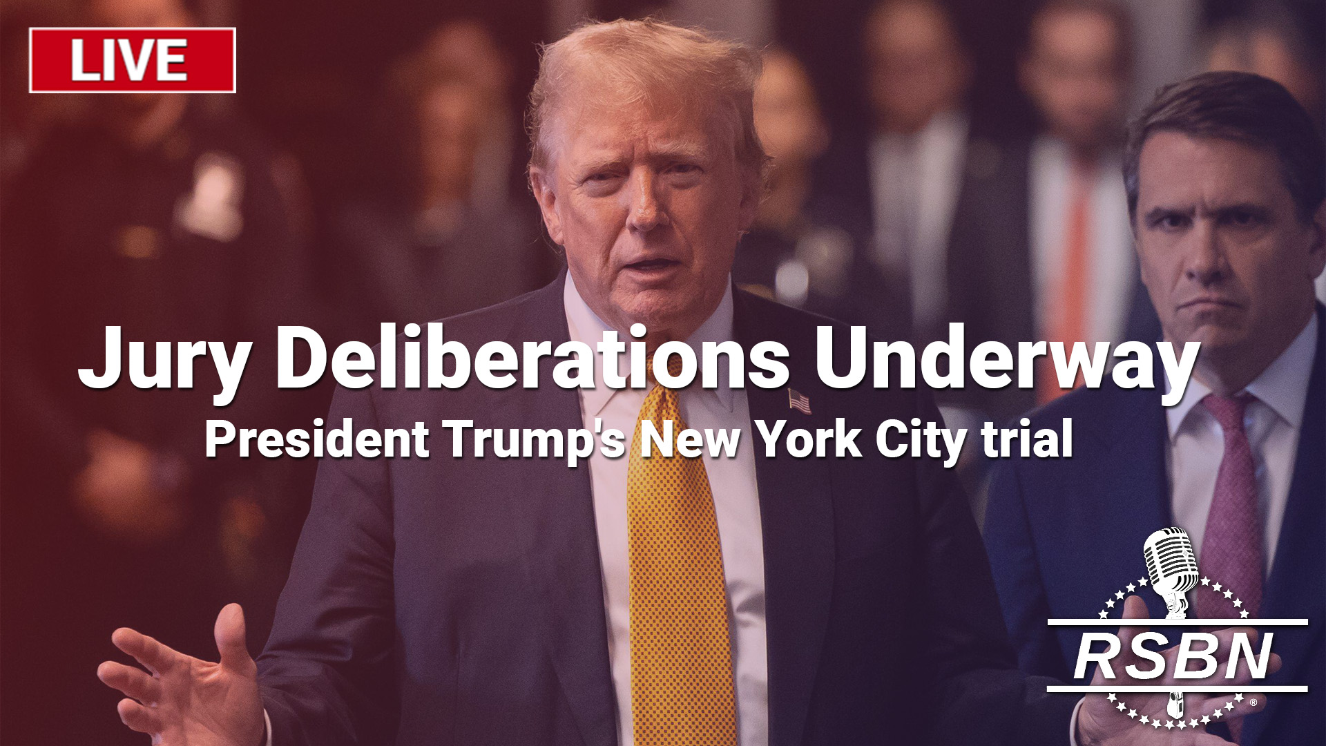 LIVE : Jury Deliberations Underway in President Trump’s Trial