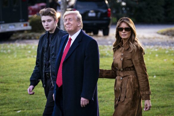 Barron Trump joins X