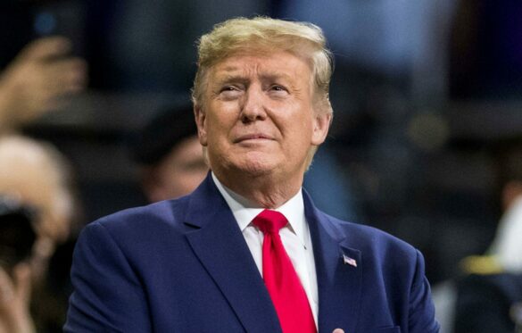 President Trump attends college football championship, draws cheers ...