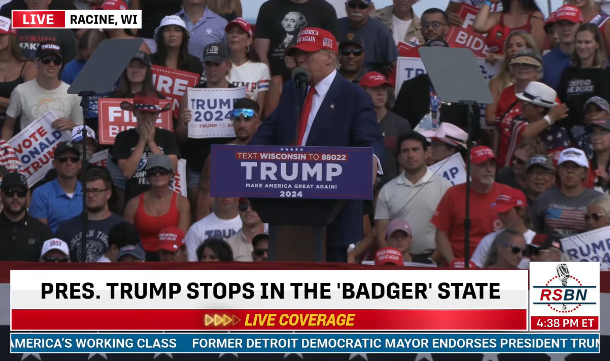 Trump clears the air and proclaims his love for Milwaukee