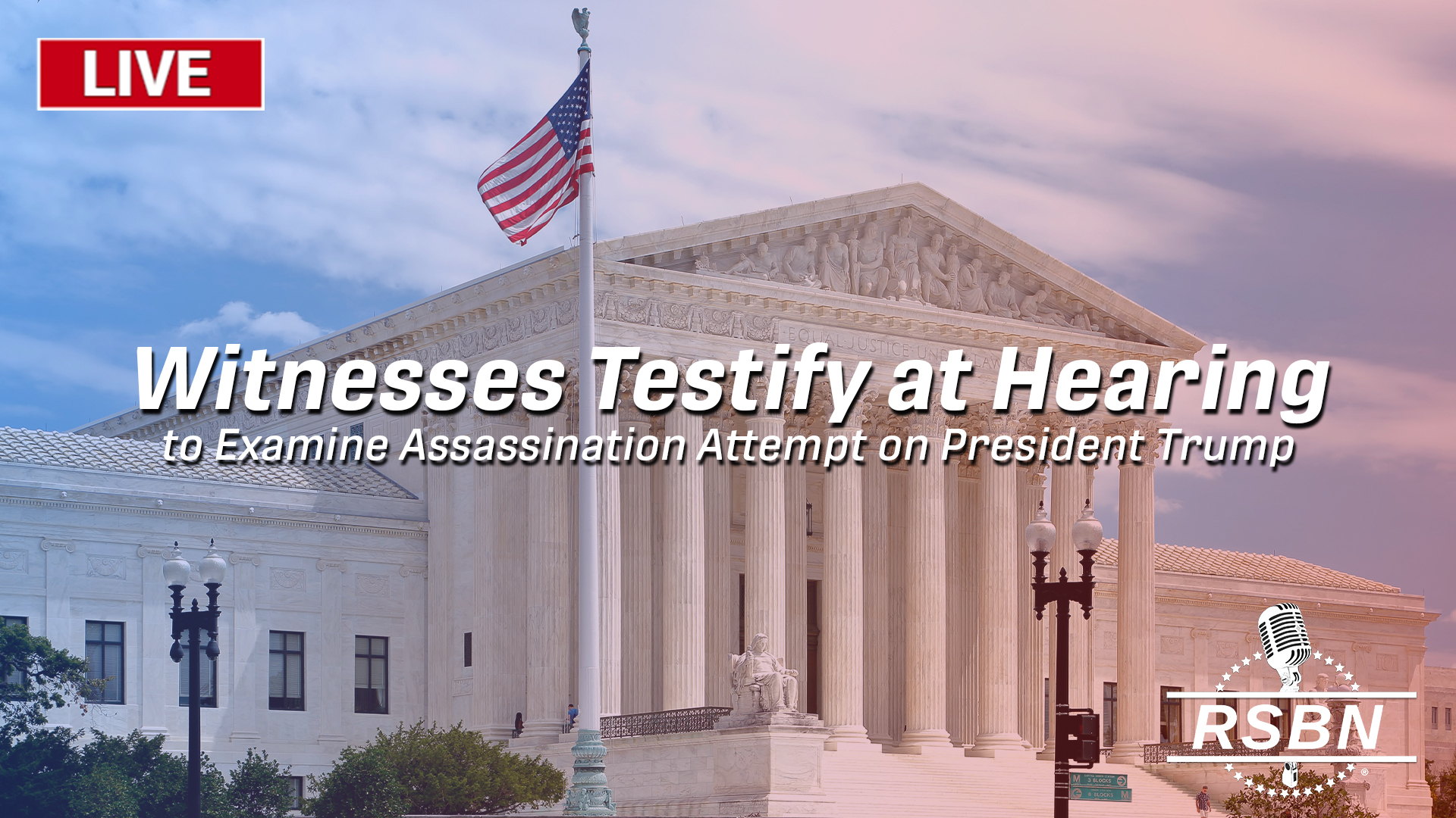 LIVE: Witnesses Testify at Hearing to Examine Assassination Attempt on ...