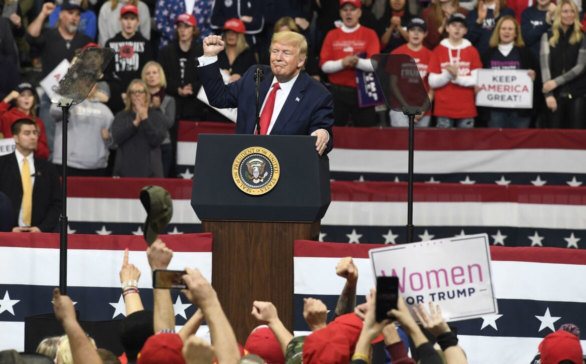 Trump’s signature outdoor rallies will resume – with one caveat