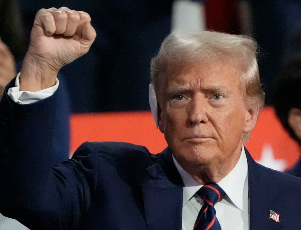 President Trump proudly accepts the Republican nomination for President ...