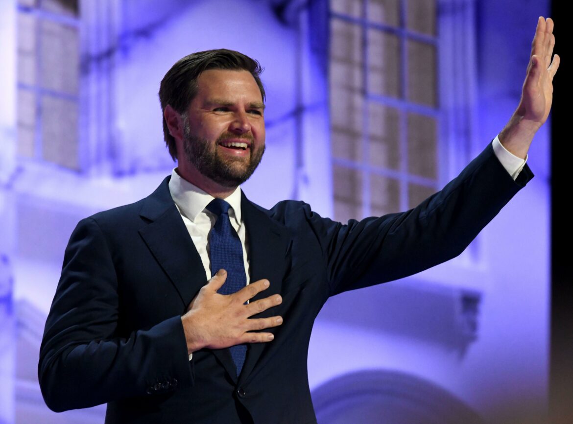 JD Vance TORCHES Kamala in electric rally speech