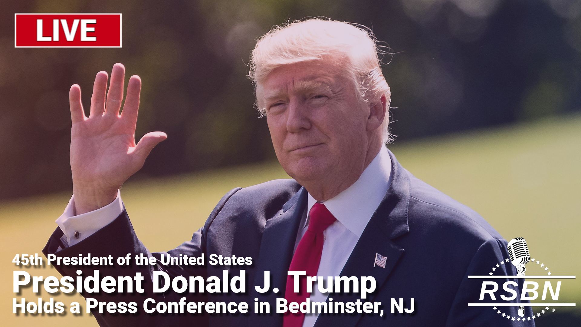 LIVE: President Trump Holds a Press Conference in Bedminster, N.J. – 8 ...