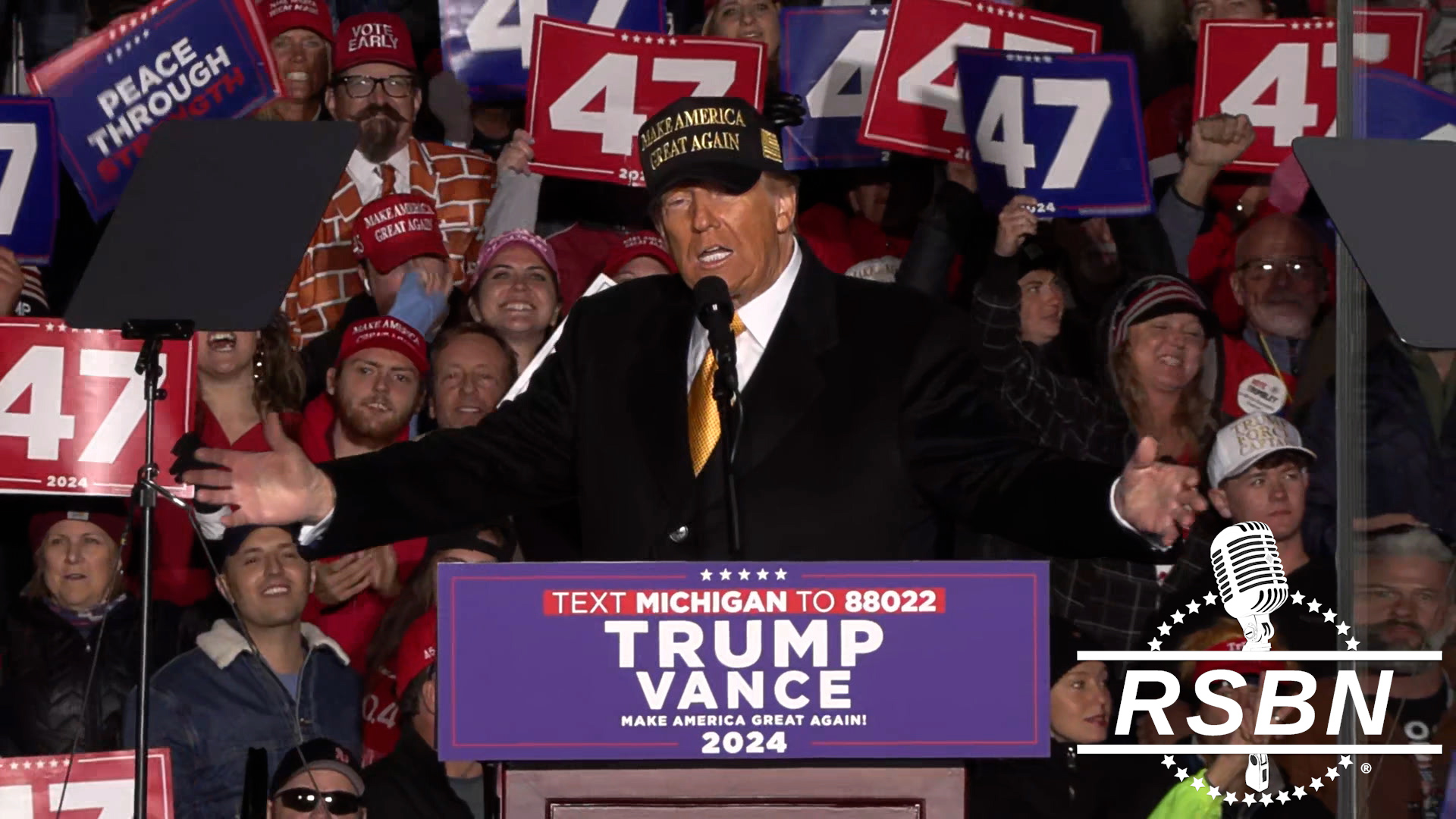 FULL SPEECH: President Trump Holds a Rally in Traverse City, MI – 10/25/24