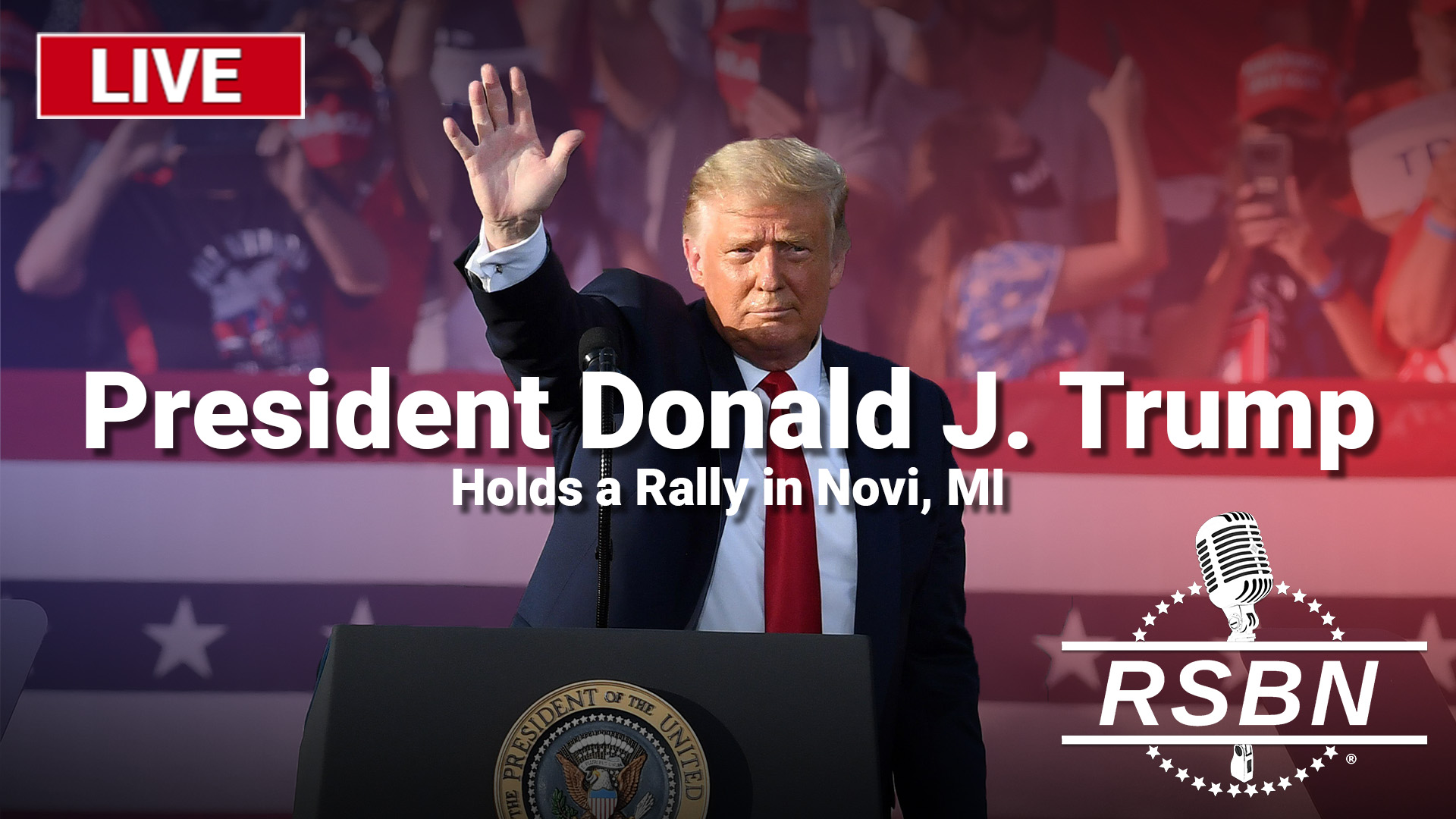 LIVE: President Trump Holds a Rally in Novi, MI – 10/26/24