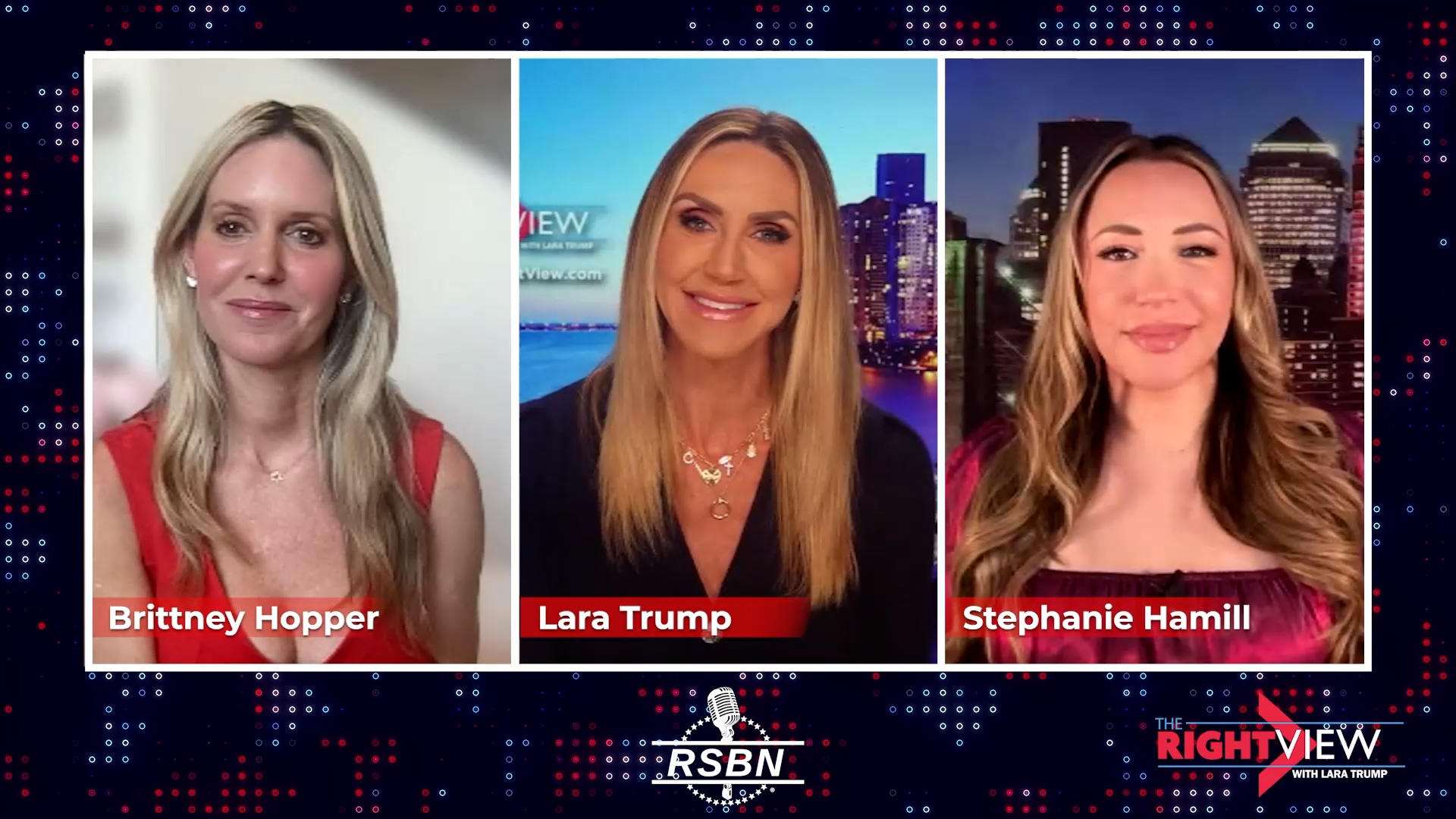 The Right View with Lara Trump, Brittney Hopper, Stephanie Hamill – 11 ...