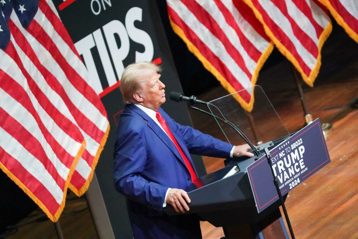 President Trump projected to win in North Carolina