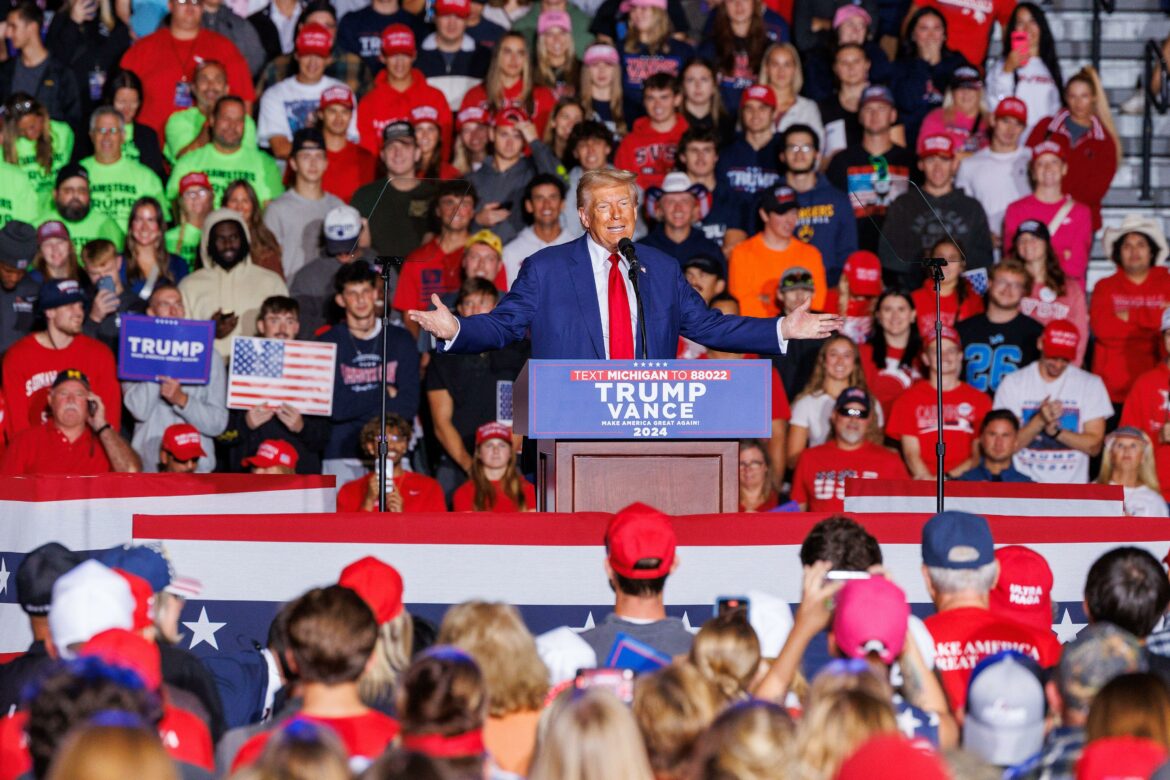 How to watch Trump’s Michigan 100 Days rally on RSBN