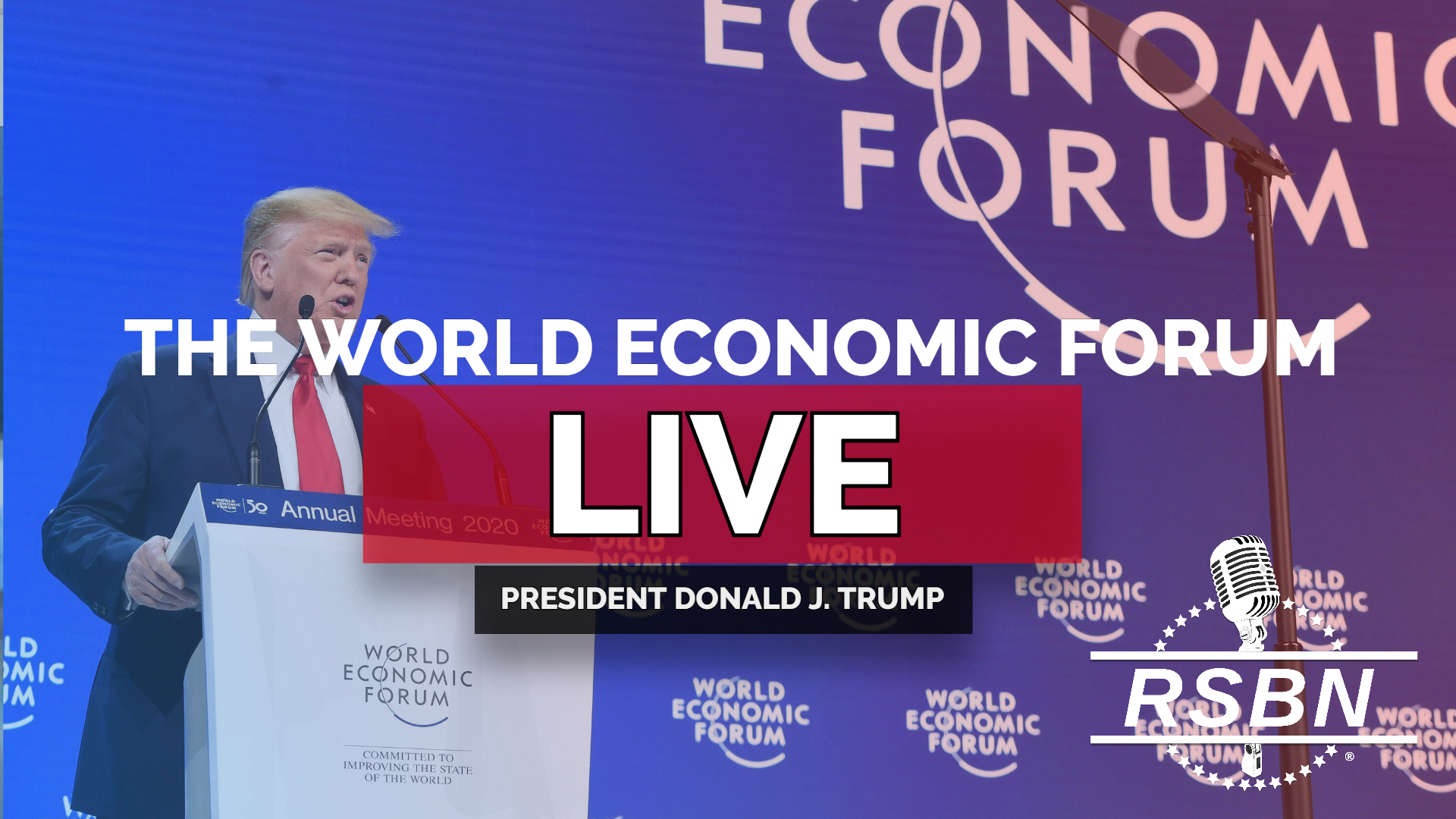 LIVE: President Donald J. Trump Addresses the World Economic Forum – 1 ...