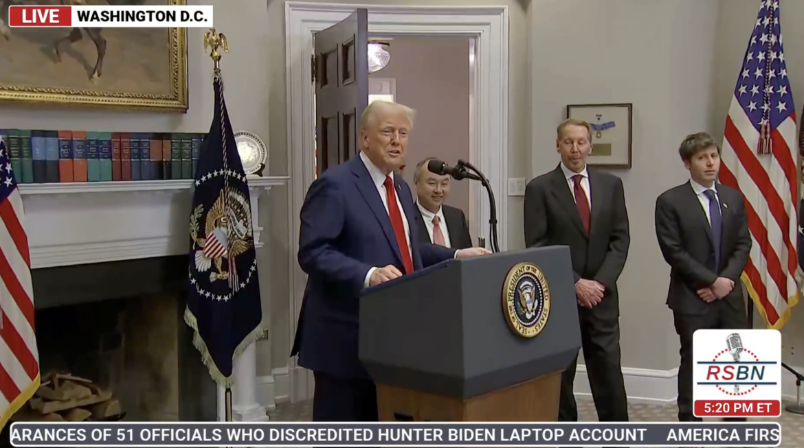 President Trump announces Stargate, the largest AI infrastructure ...
