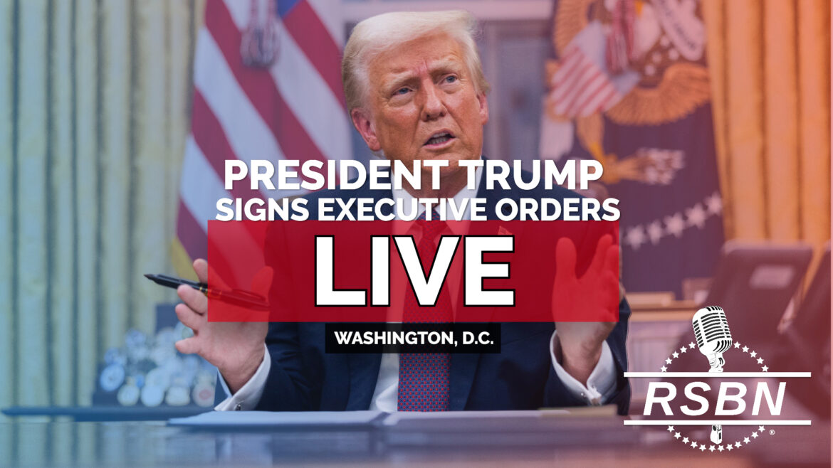 LIVE: President Trump Signs Executive Orders – 3/31/25