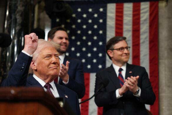 President Trump’s approval rating exceeds same period during first term