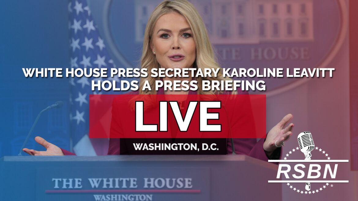 LIVE: White House Press Secretary Karoline Leavitt Holds a Press Briefing – 5/20/25