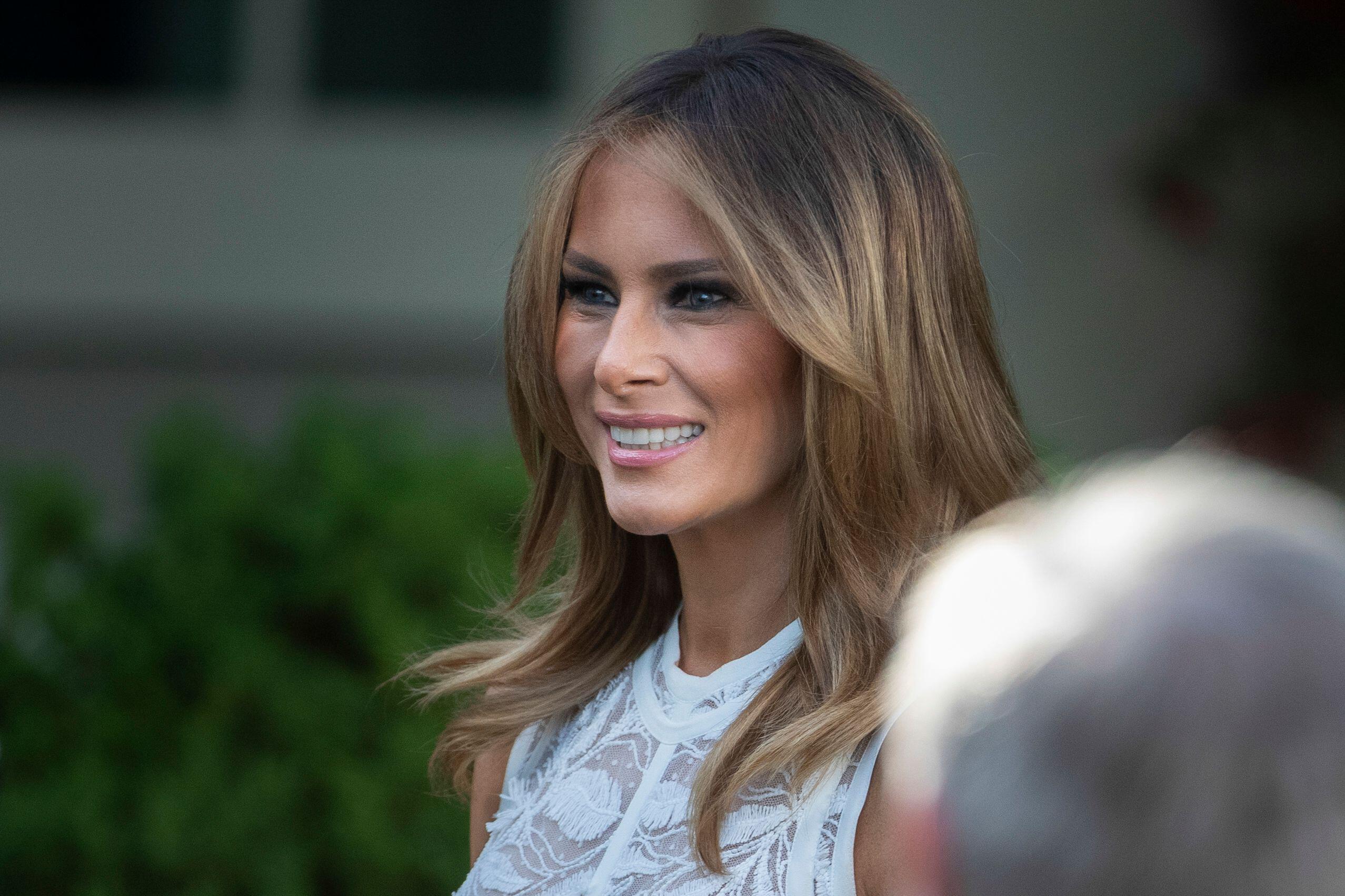 Melania Trump celebrates the release of new documentary