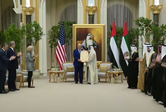 President Trump receives TOP civilian honor during UAE visit