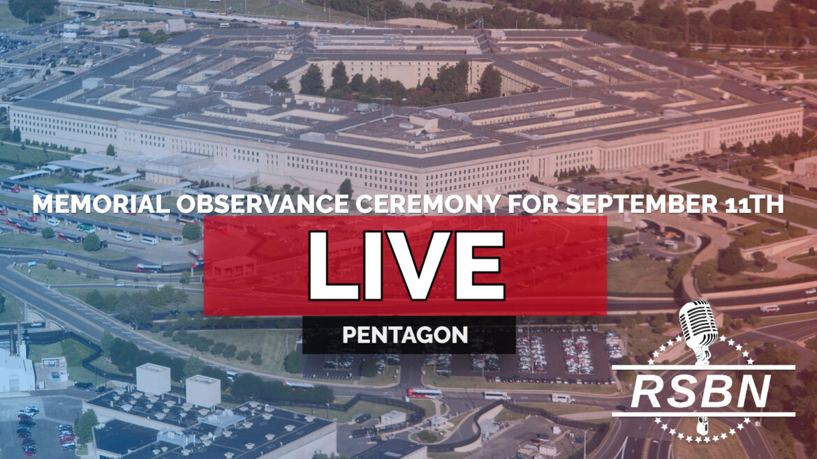 LIVE: The Pentagon Holds a Memorial Observance Ceremony for September ...