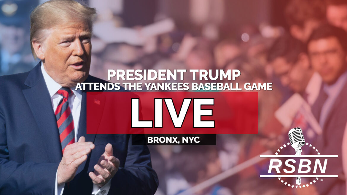 LIVE: President Trump Attends the Yankees Baseball Game – 9/11/25
