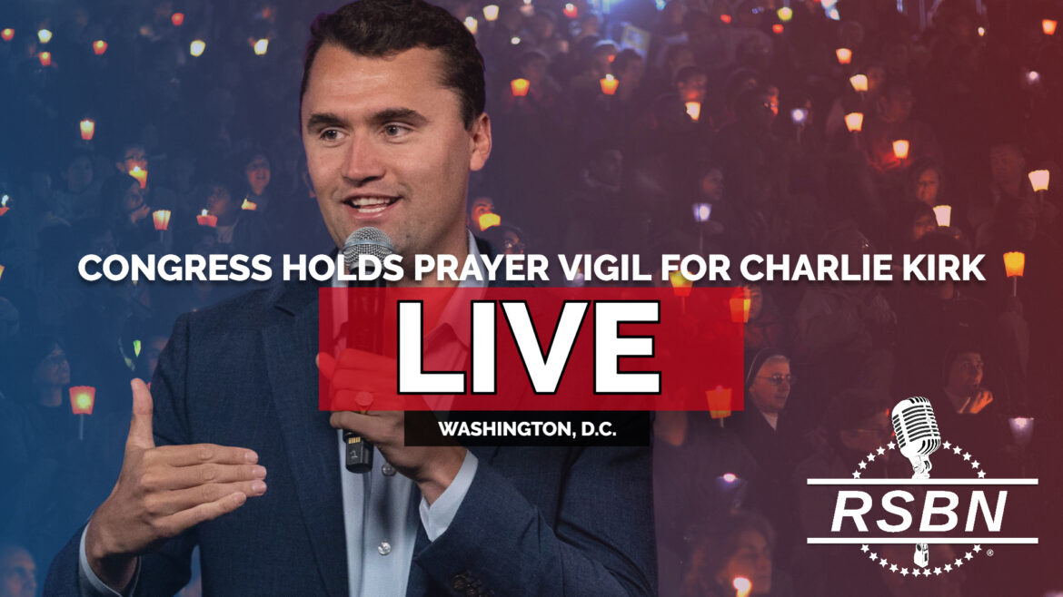 LIVE: Congress Holds a Prayer Vigil for Charlie Kirk – 9/15/25