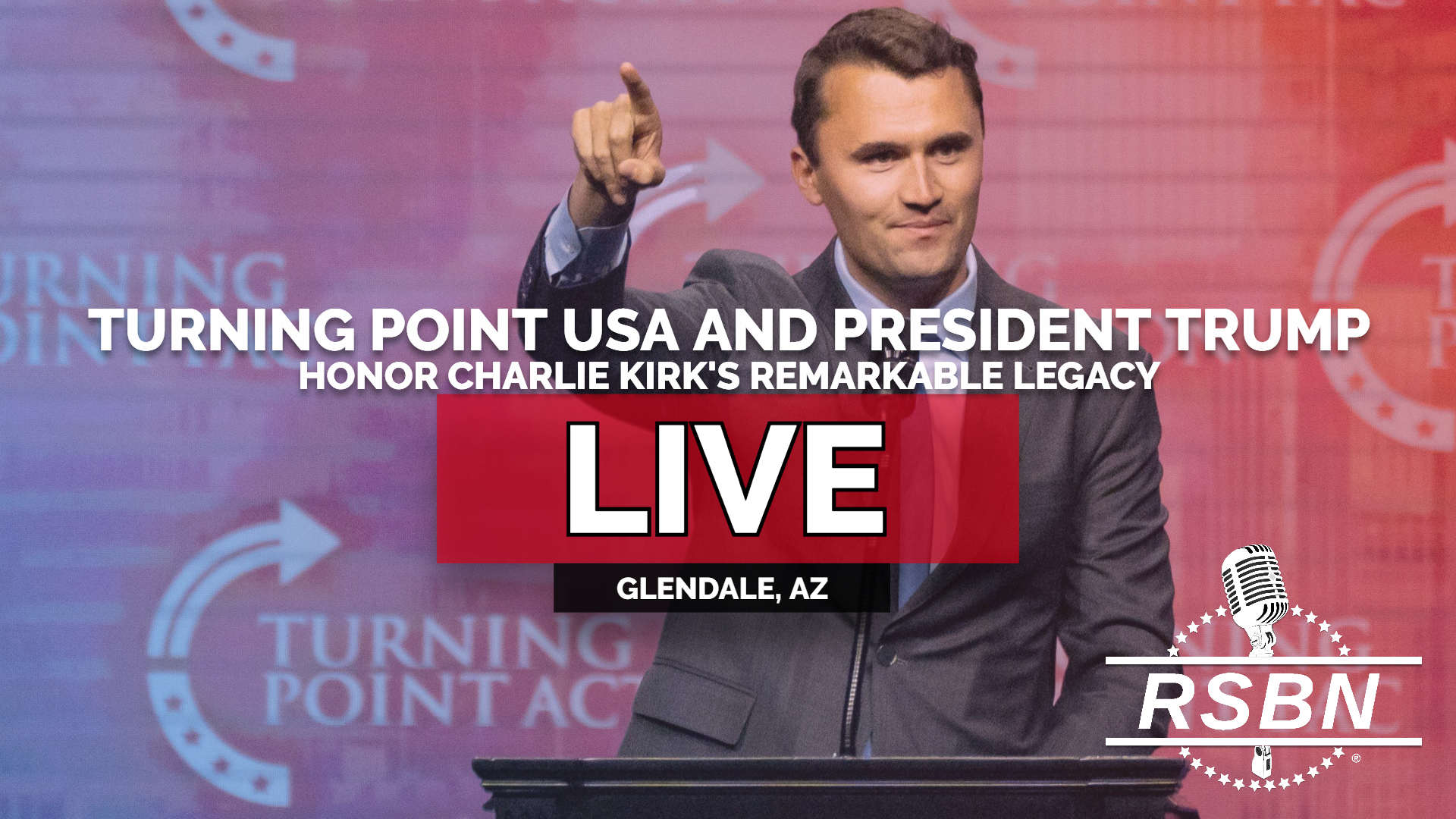 LIVE: Turning Point USA and President Trump Honor Charlie Kirk’s ...