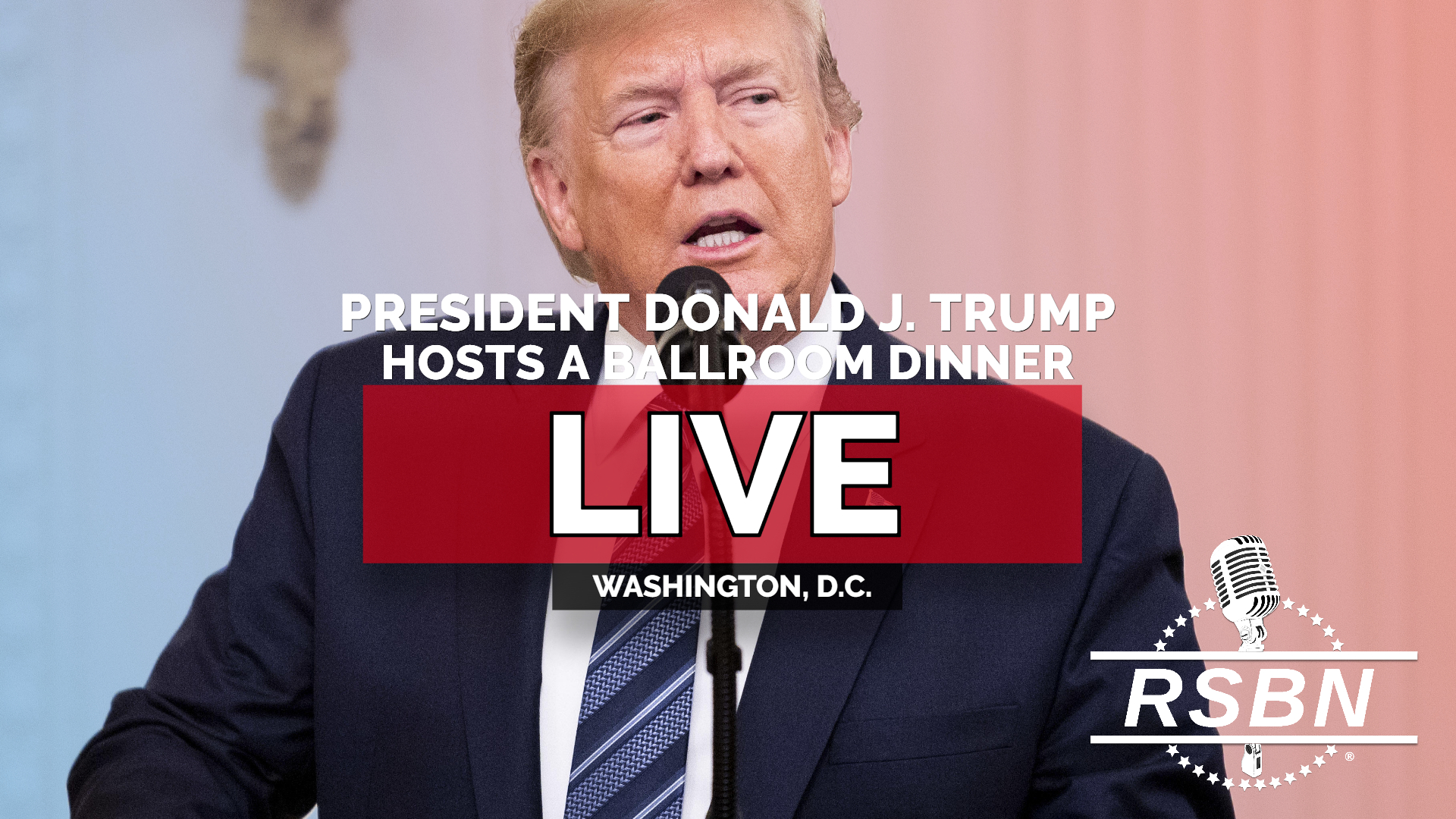 LIVE: President Trump Hosts a White House Ballroom Dinner – 10/15/25