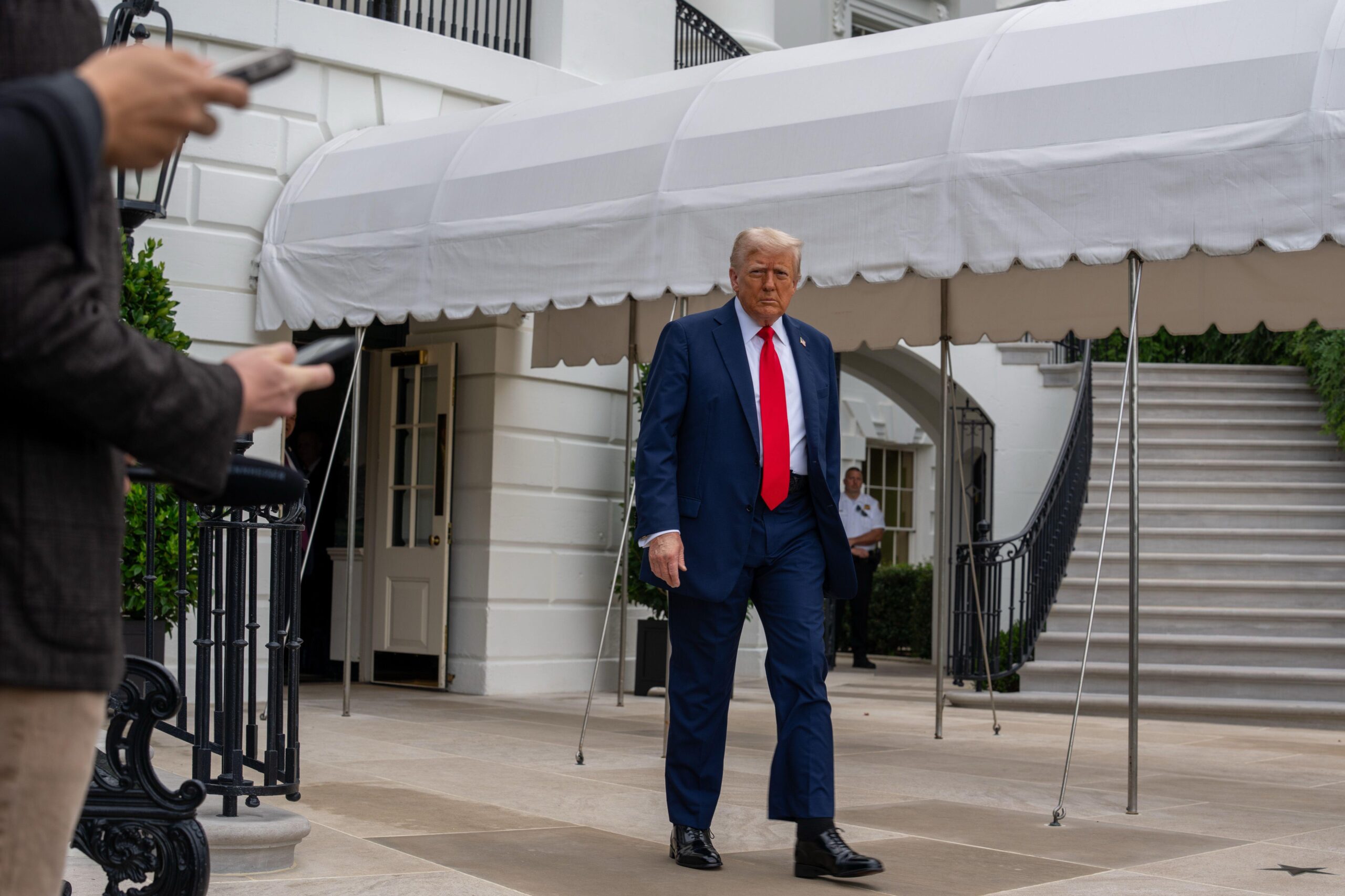 Nobel winner Maria Corina Machado arrives at White House for lunch with ...