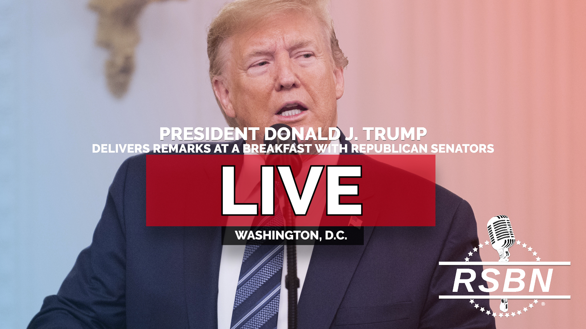 LIVE: President Trump Delivers Remarks at a Breakfast With Republican ...