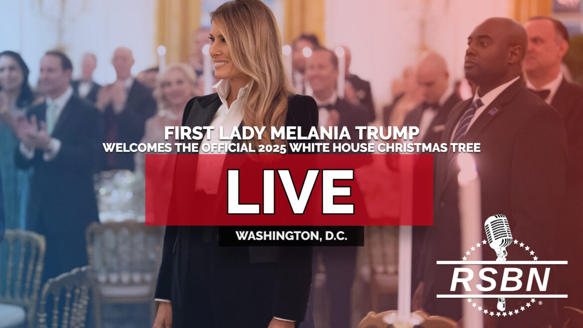 LIVE: First Lady Melania Trump Welcomes the Official 2025 White House ...