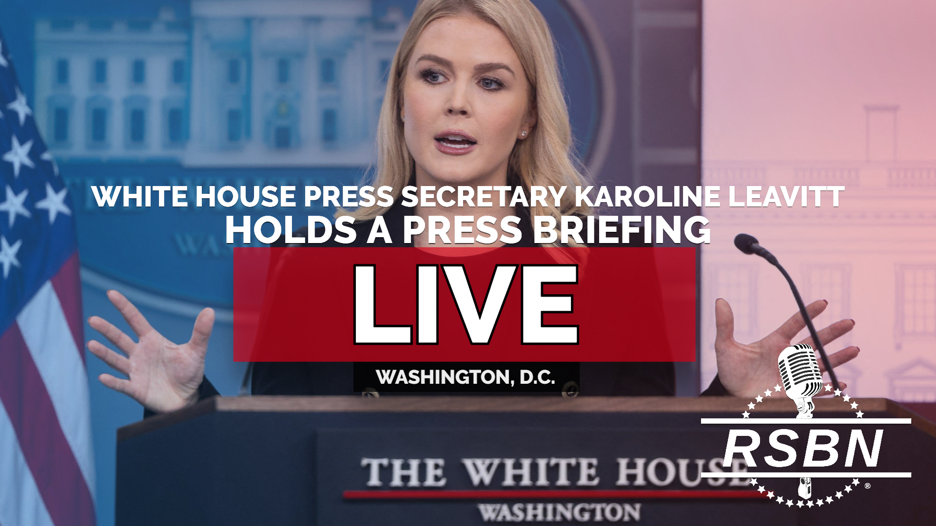 LIVE: White House Press Secretary Karoline Leavitt Holds a Press ...
