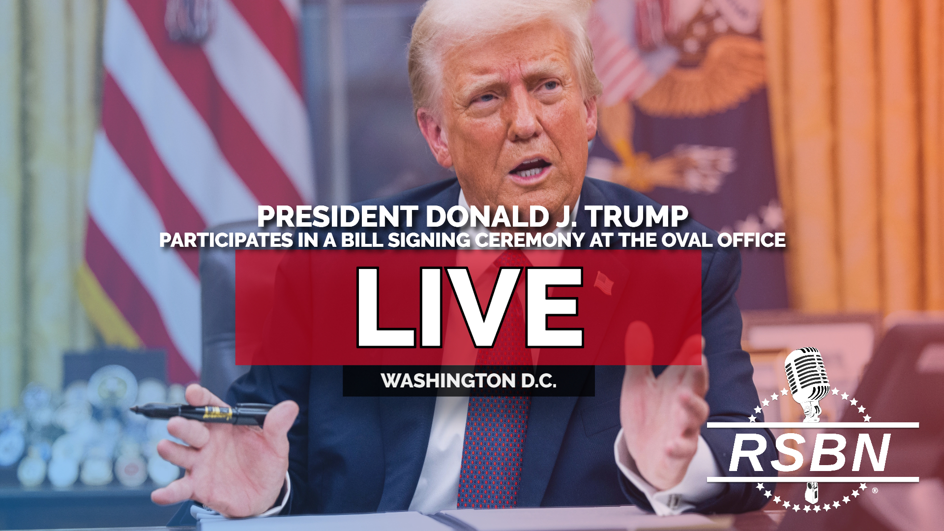 LIVE: President Trump Participates in a Bill Signing Ceremony at the ...