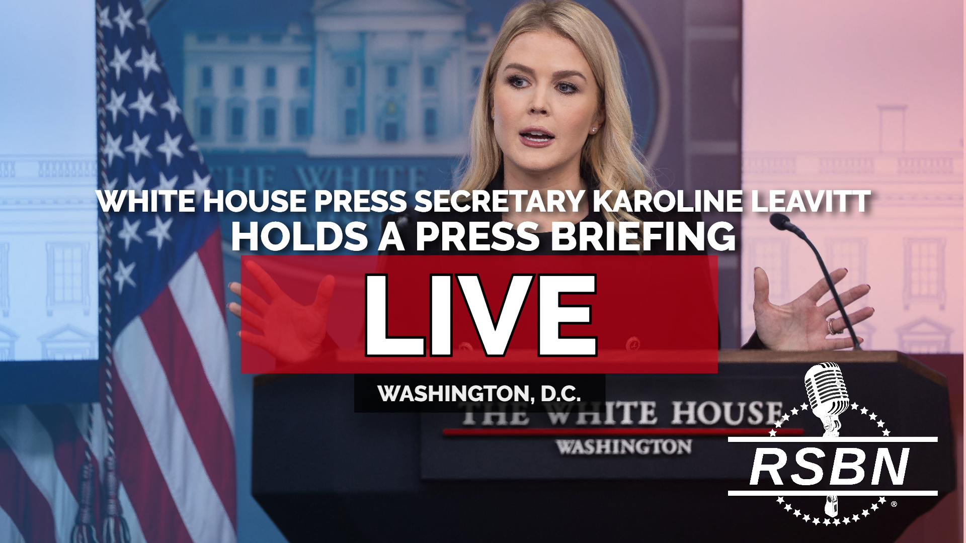 LIVE: White House Press Secretary Karoline Leavitt Holds a Press ...