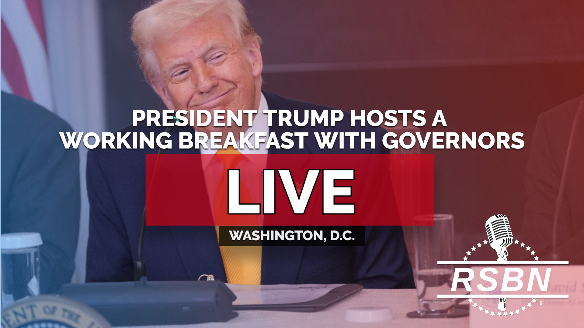 LIVE: President Trump Participates in a Working Breakfast with ...