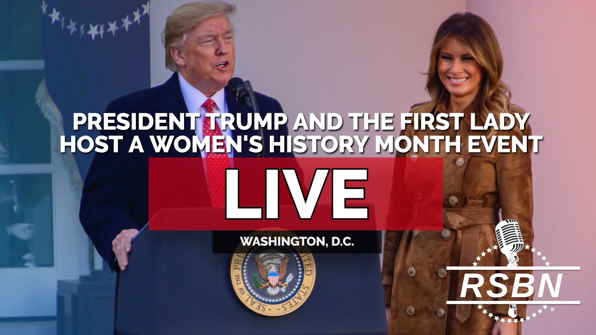 LIVE: President Trump and the First Lady Host a Women’s History Month ...